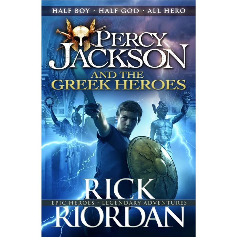 英文原版 Percy Jackson and the Greek Heroes 波西杰克逊与希腊诸神 青少年科幻文学