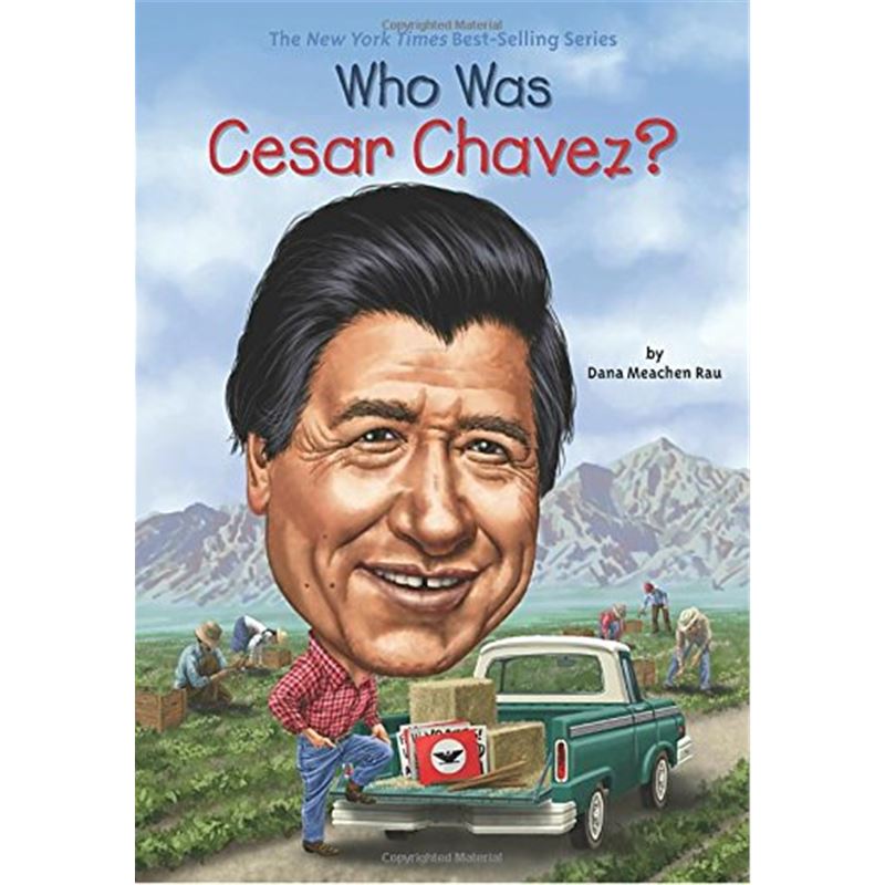 英文原版 名人传记系列 Who Was Cesar Chavez?