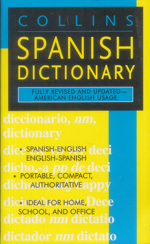 Collins Spanish Dictionary 柯林斯西班牙语字典 英文原版