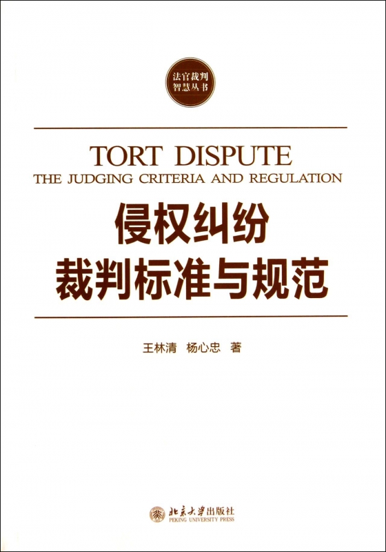 侵权纠纷裁判标准与规范/法官裁判智慧丛书