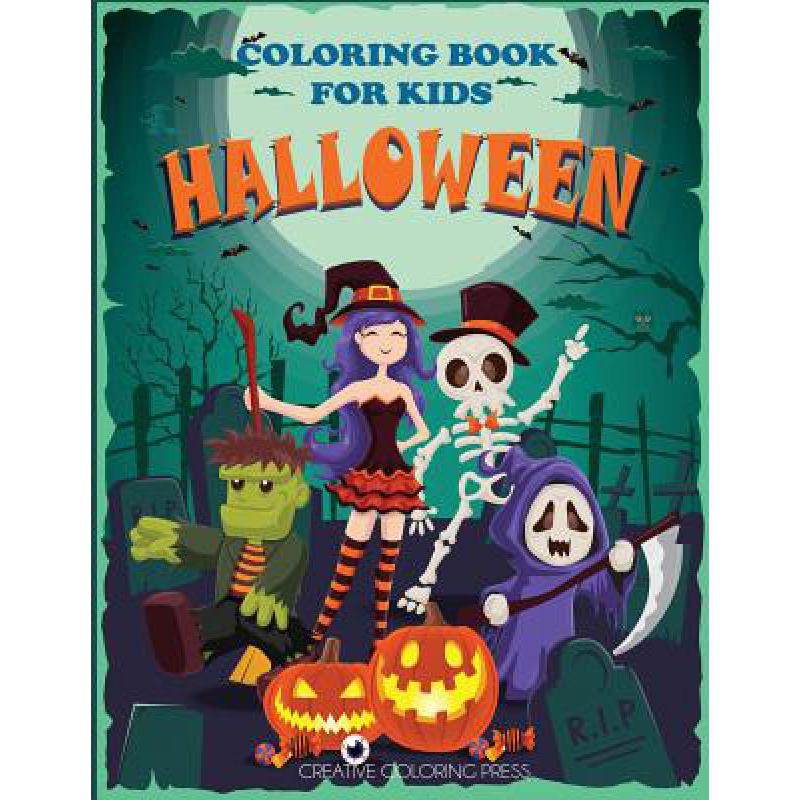 Halloween Coloring Book for Kids