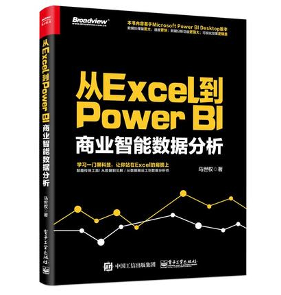 从Excel到Power BI 商业智能数据分析 PowerBI入门书籍