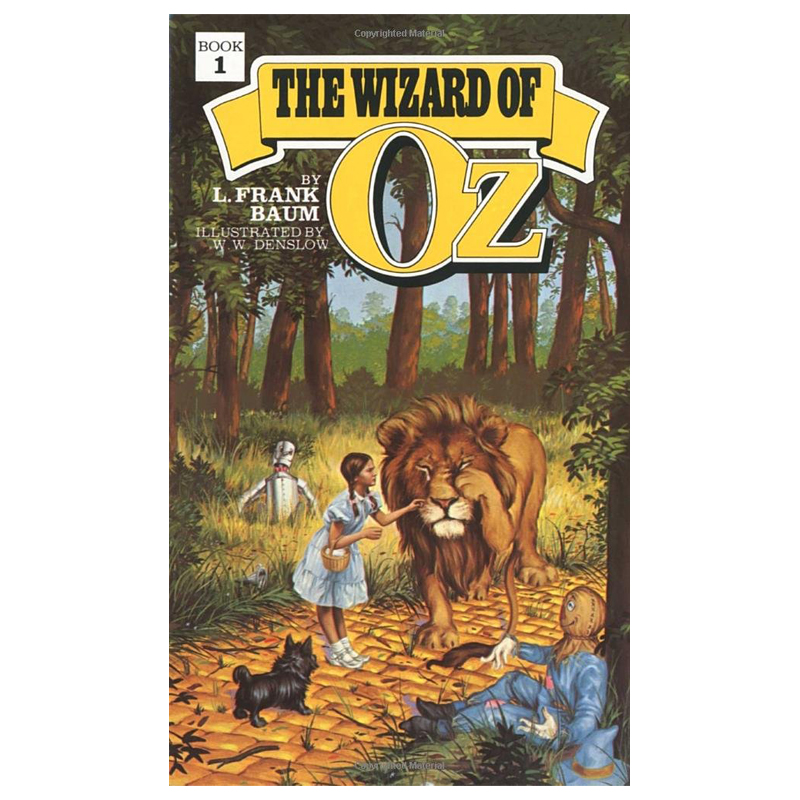 The Wizard of Oz，绿野仙踪 英文原版善本图书
