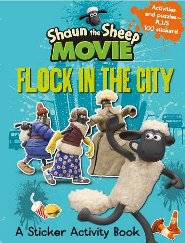 Shaun the Sheep Movie Flock in the City Sticker Activity Book 小羊肖恩