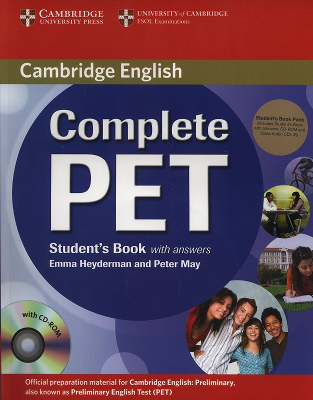 剑桥PET考试完全核心备考指南学生书套装 英文原版Complete PET