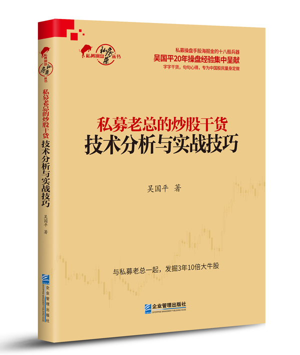私募老总的炒股干货：技术分析与实践技巧 金融与投资 吴国平 企业管理出版社 978751641563