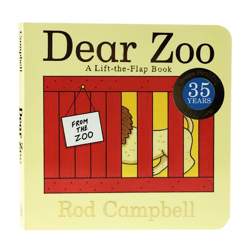 现货 Dear Zoo 亲爱的动物园 英文原版绘本 英语启蒙 进口童书 立体翻翻书 吴敏兰书单 亲子游戏纸板书