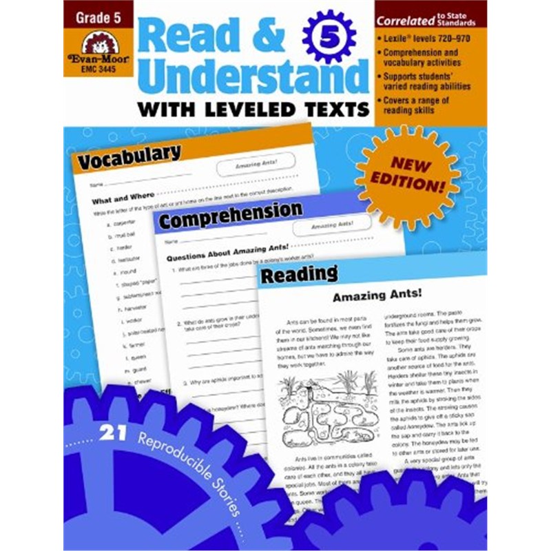 Read & Understand with Leveled Texts, Grade