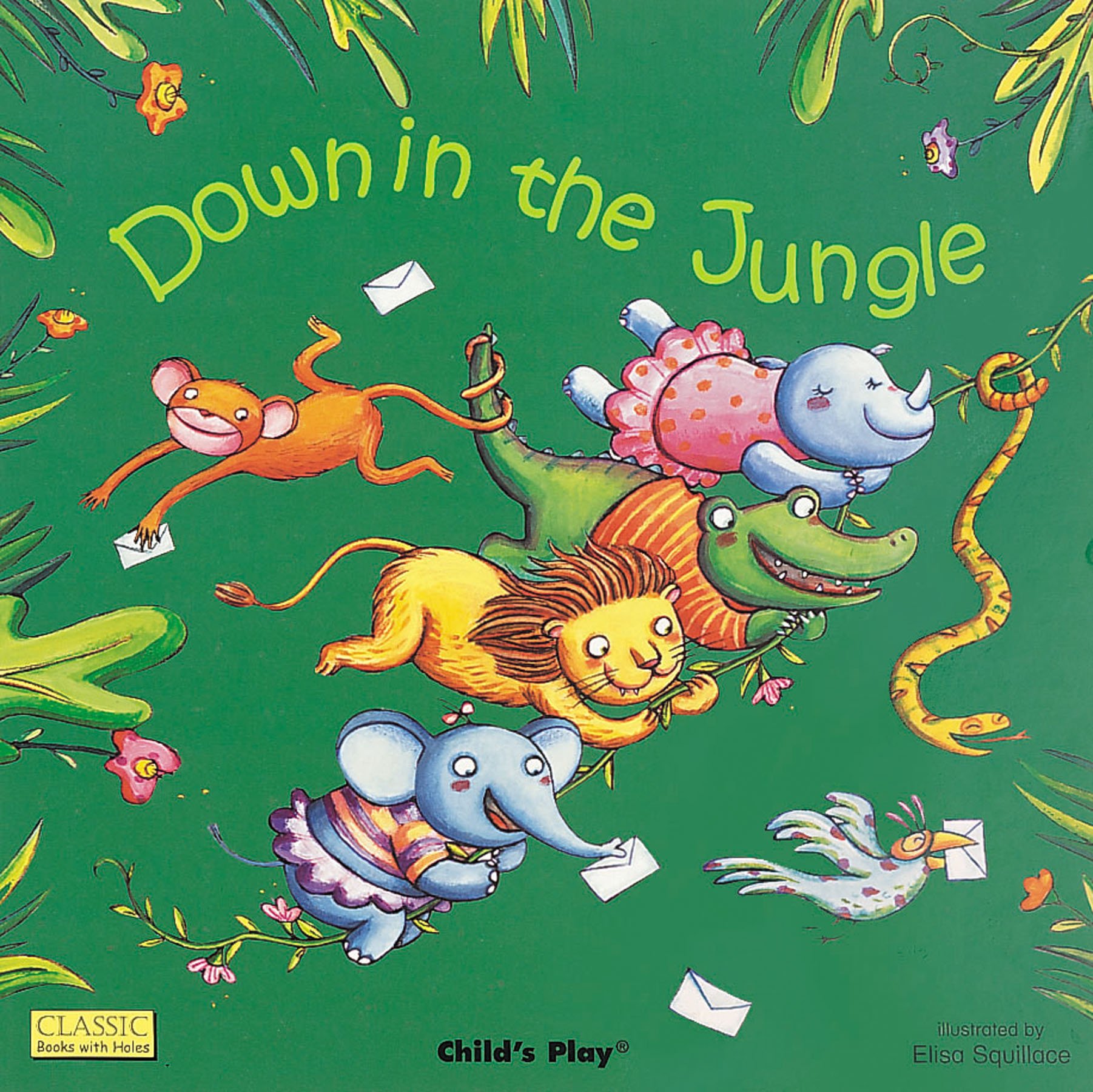 英文原版 Down in the Jungle 走进丛林