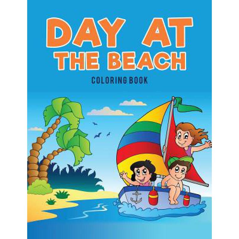 Day at the Beach Coloring Book