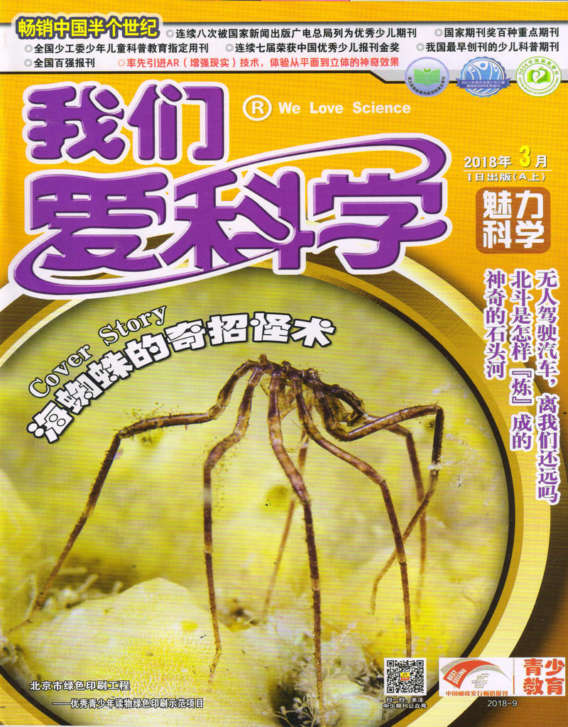 我们爱科学少年版（魅力科学+智慧百科）2018年3月号