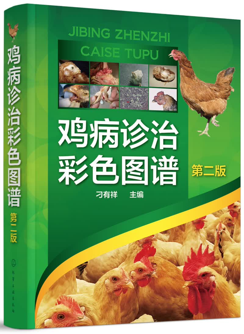 鸡病诊治彩色图谱（第二版）（精装 实用 专家编写）