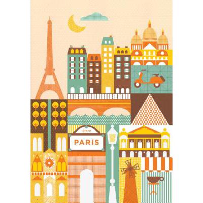 Petit Collage Paris Journal