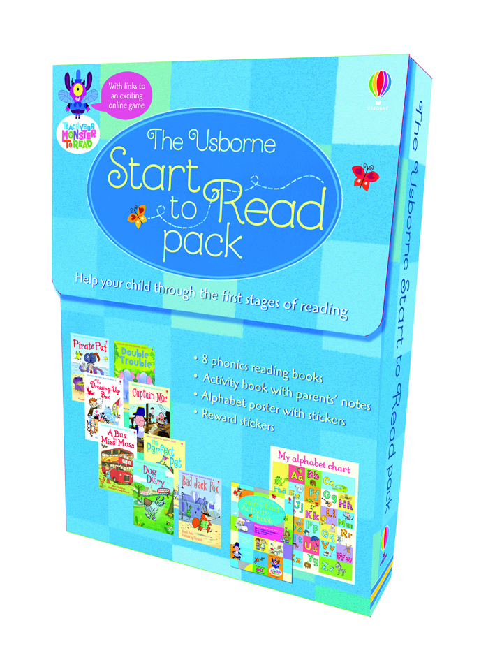 尤斯伯恩 英文原版童书 Usborne Start to Read 启蒙阅读8册套装 进口原版