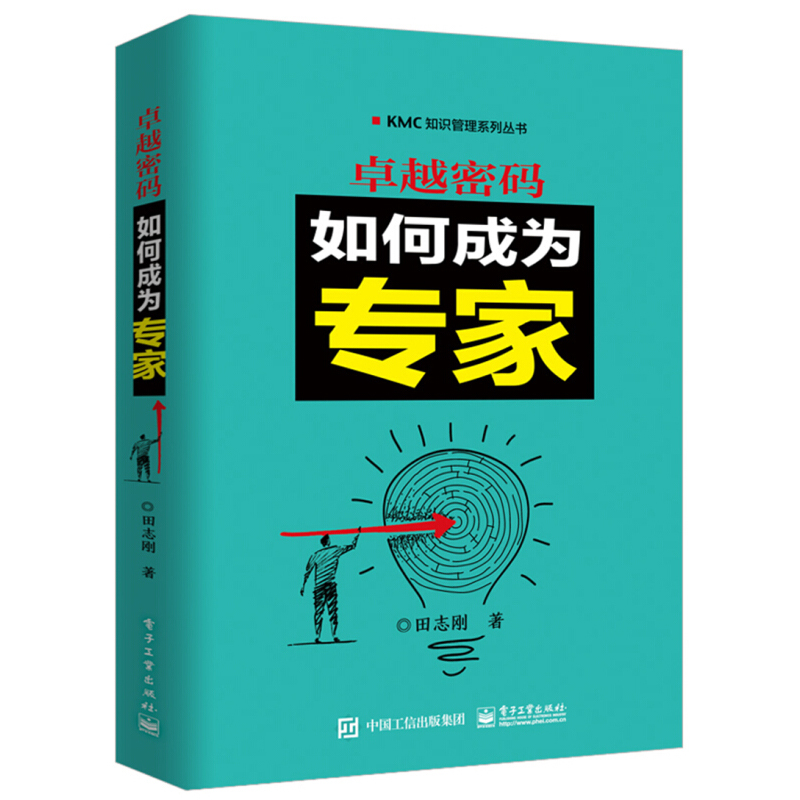 卓越密码 如何成为专家 田志刚 著《你的知识需要管理》作者 知识管理书籍