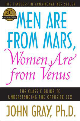 Men Are from Mars， Women Are from Venus男人来自火星，女人来自金星 英文原版