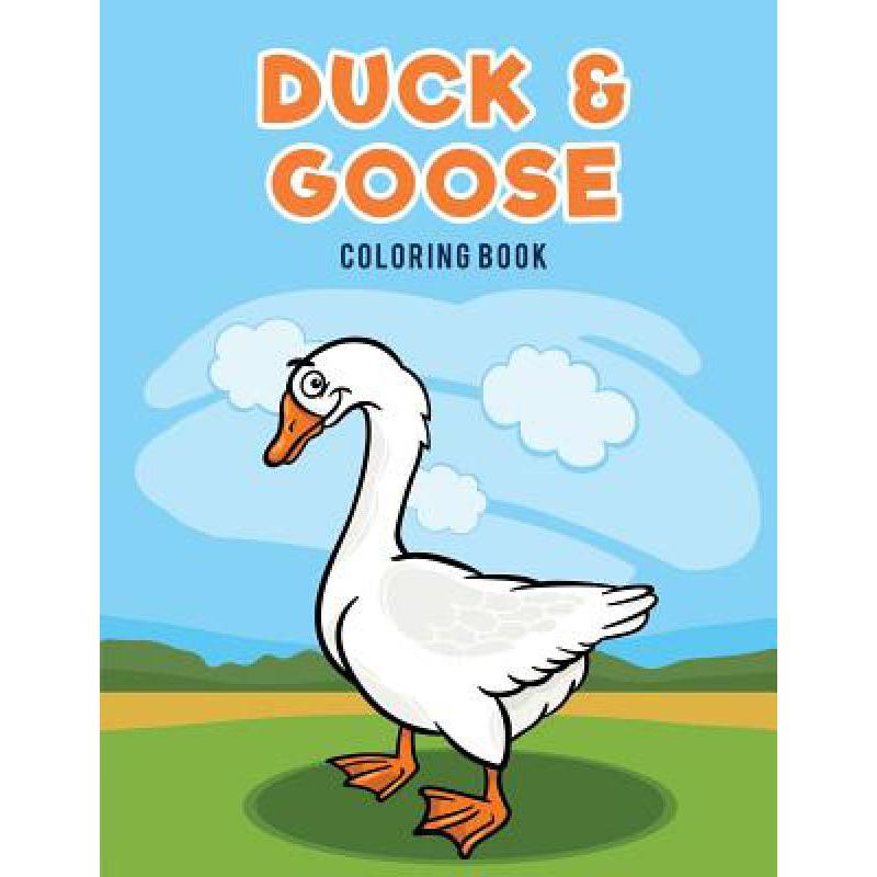 Duck & Goose Coloring Book