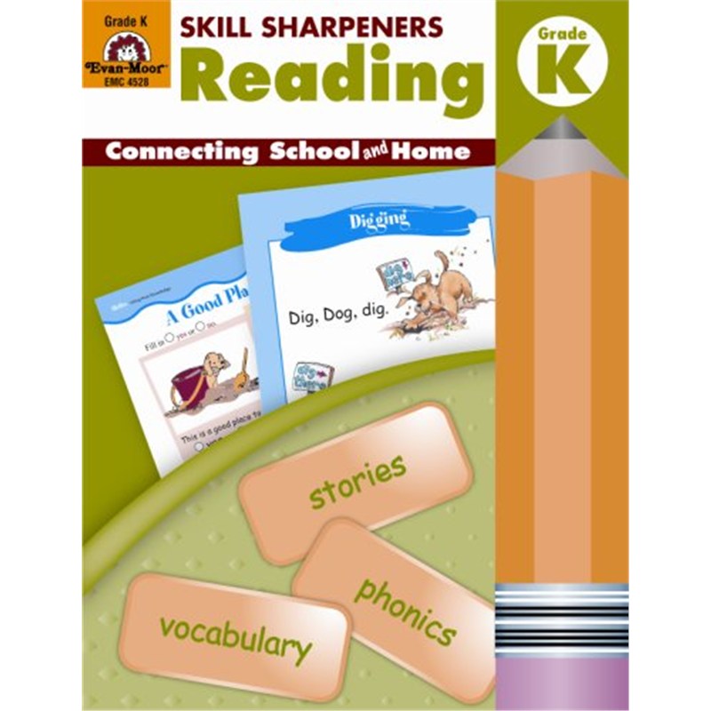 英文原版 技能铅笔刀系列 Skill Sharpeners Reading, Kindergarte