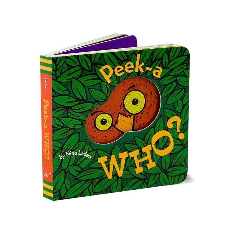 Peek-A-Who? Board book 猜猜我是谁 英文原版