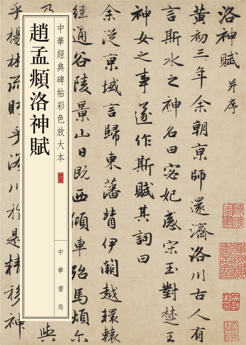 中华经典碑帖彩色放大本：赵孟頫洛神赋
