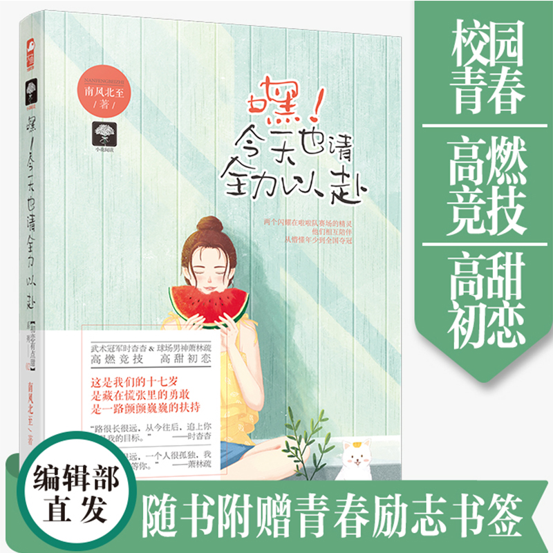 嘿！今天也请全力以赴 初恋有点甜系列02大鱼文化系列小说高甜初恋都市情感校园青春文学高燃