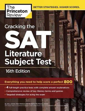 破解SAT考试：文学（第16版）英文原版Cracking the SAT Subject