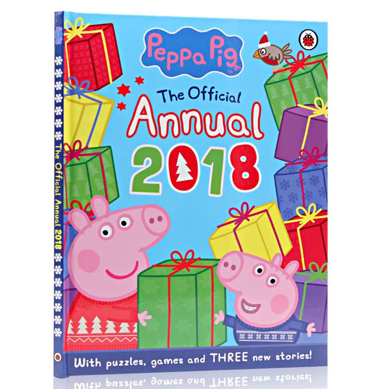 英文原版小猪佩奇年鉴 Peppa pig The Official Annual 2018