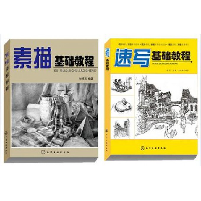素描基础教程+速写基础教程(全2册)