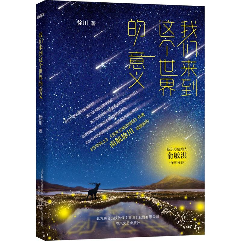 我们来到这个世界的意义 徐川 著 励志书籍排行榜 你不努力经管提升自己 春风文艺出版社 官网籍
