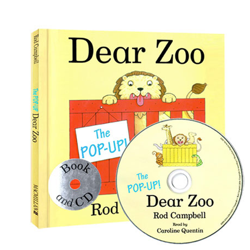 Dear Zoo 亲爱的动物园（书+CD）【0-3岁】吴敏兰书单