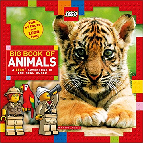 英文原版 乐高 Big Book of Animals: A Lego Adventure in