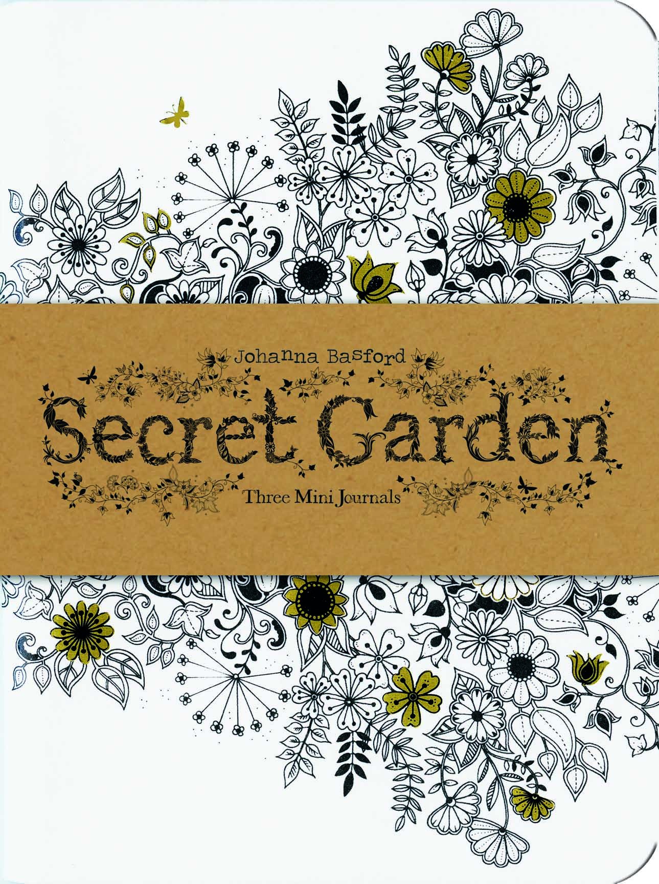 现货 英文原版Secret Garden: Three Mini Journals秘密花园