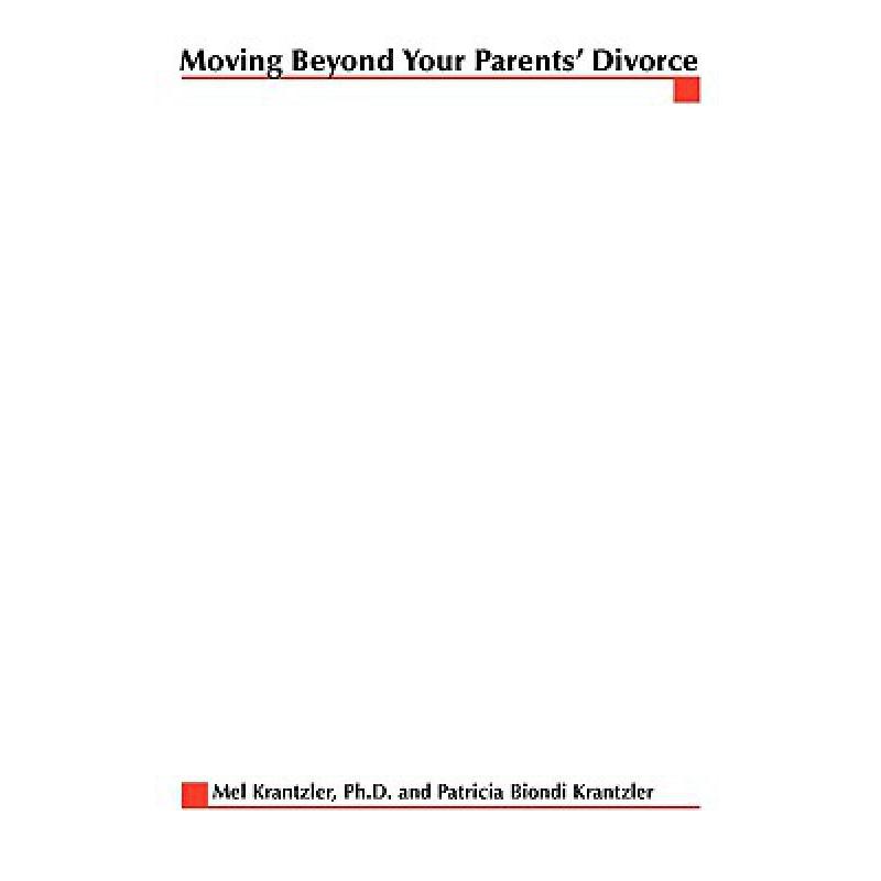 Moving Beyond Your Parents' Divorce