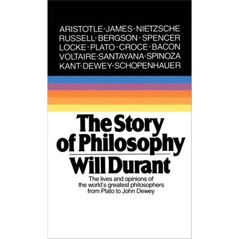 哲学的故事 英文原版 the story of philosophy will durant 威尔杜兰特哲学入门读物哲学家的生平与哲学观点