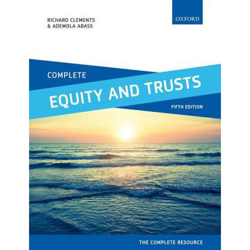 Complete Equity and Trusts: Text, Cases, and...