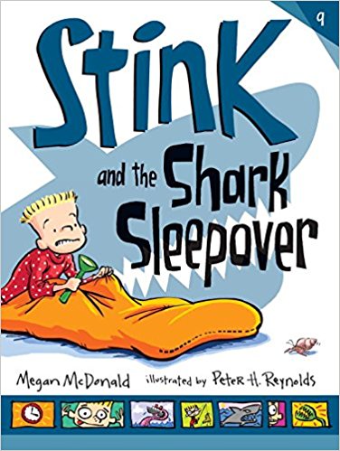Stink and the Shark Sleepover 进口故事书