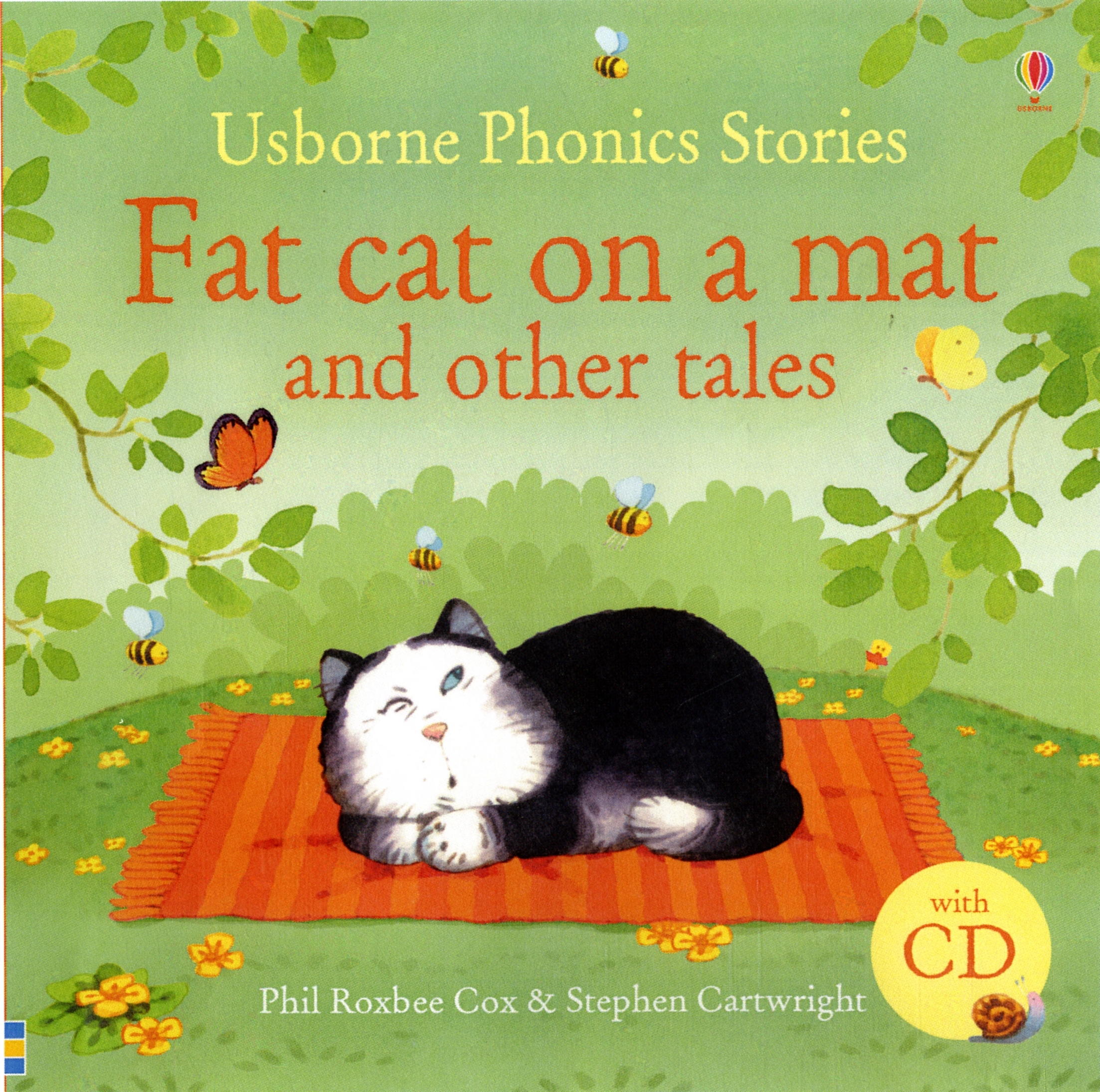 Phonics Stories: Fat Cat on a Mat and Other Stories (Book+CD)