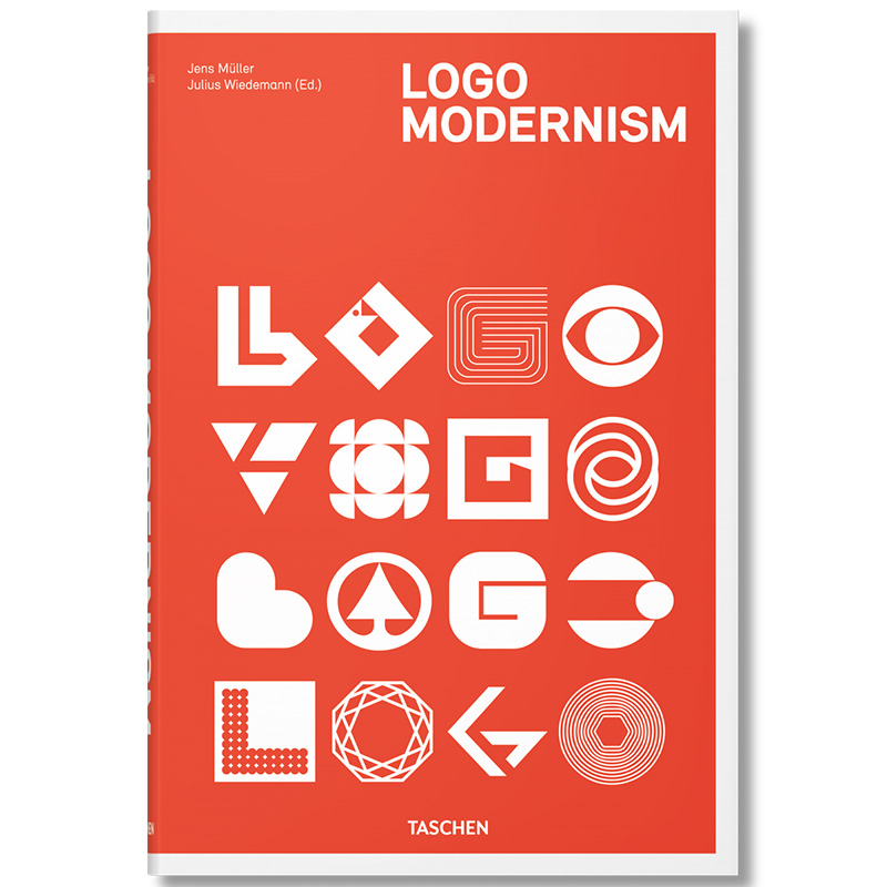 TASCHEN英文原版LOGO MODERNISM标志现代主义 标识商标品牌平面设计年鉴图书籍善本图书