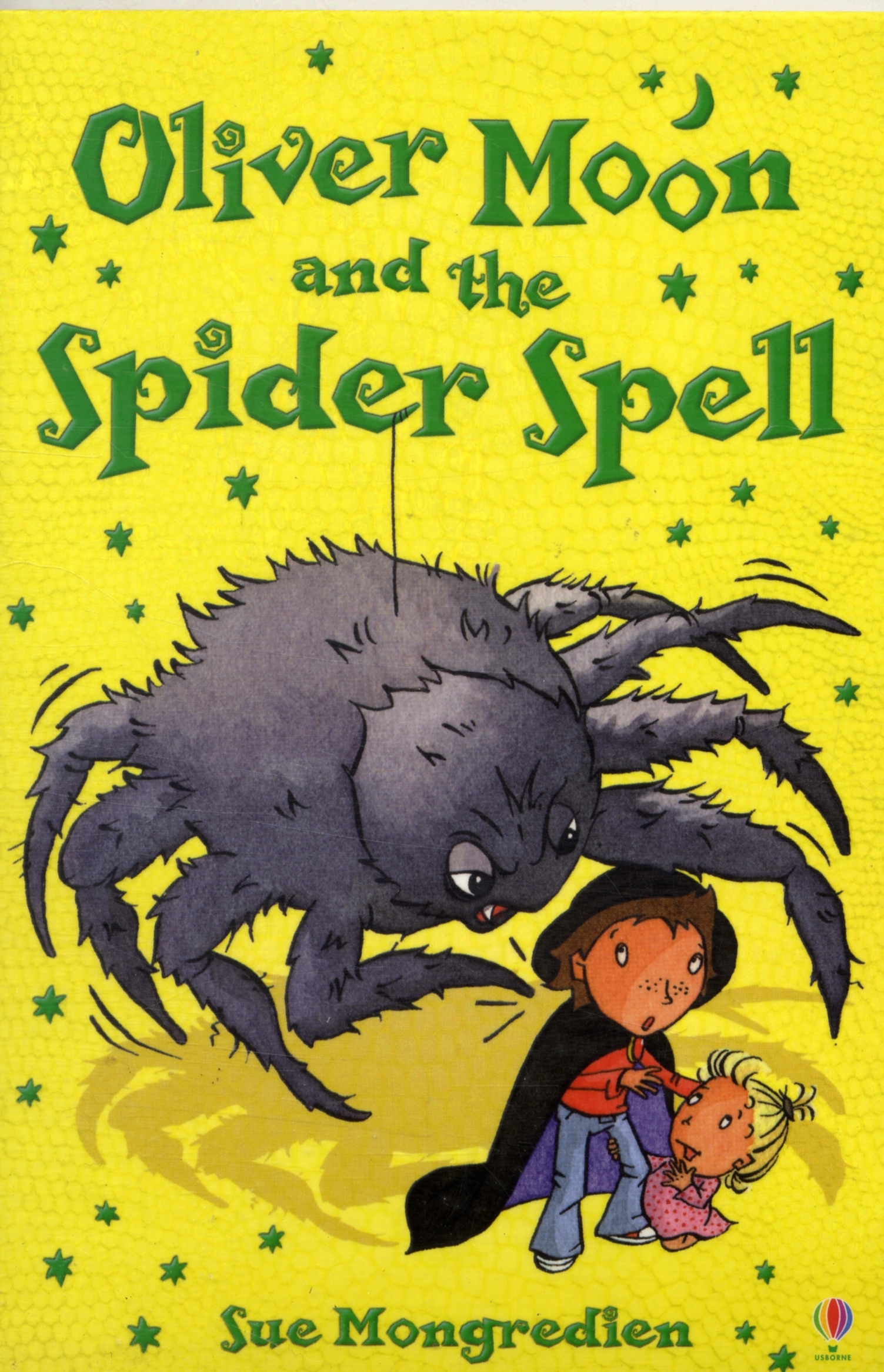 Oliver Moon and the Spider Spell Usborne英文原版