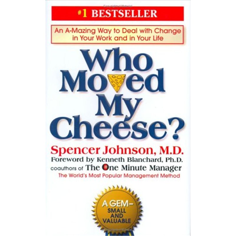 谁动了我的奶酪 英文原版书籍 斯宾塞约翰逊经典 Who Moved My Cheese 不变的就是改