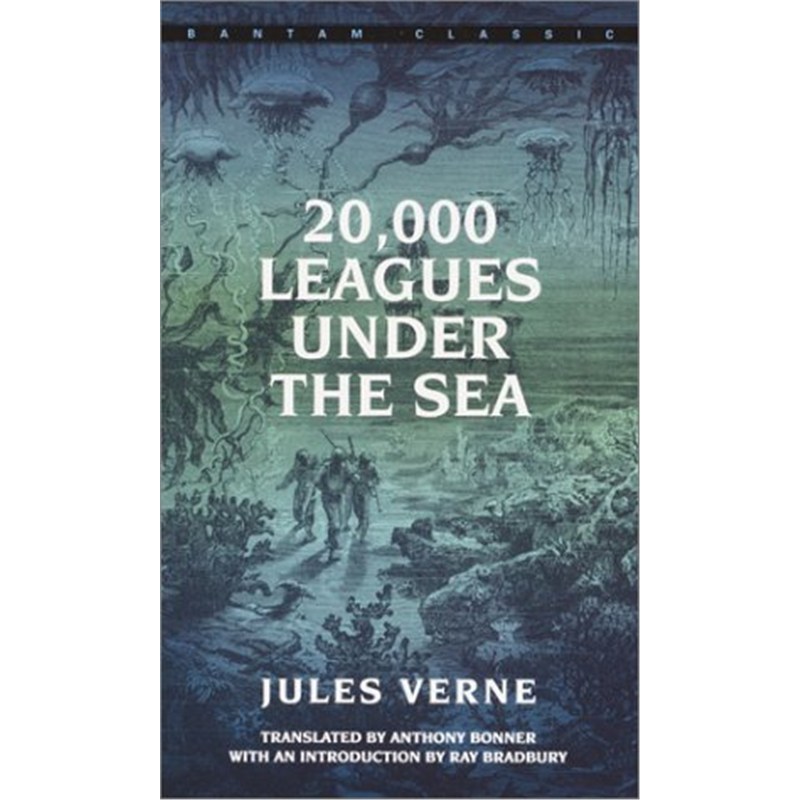 现货 英文原版 海底两万里 20,000 Leagues Under the Sea (Bantam Classics)儒勒·凡尔纳 科幻小说之父 Jul 世界名著