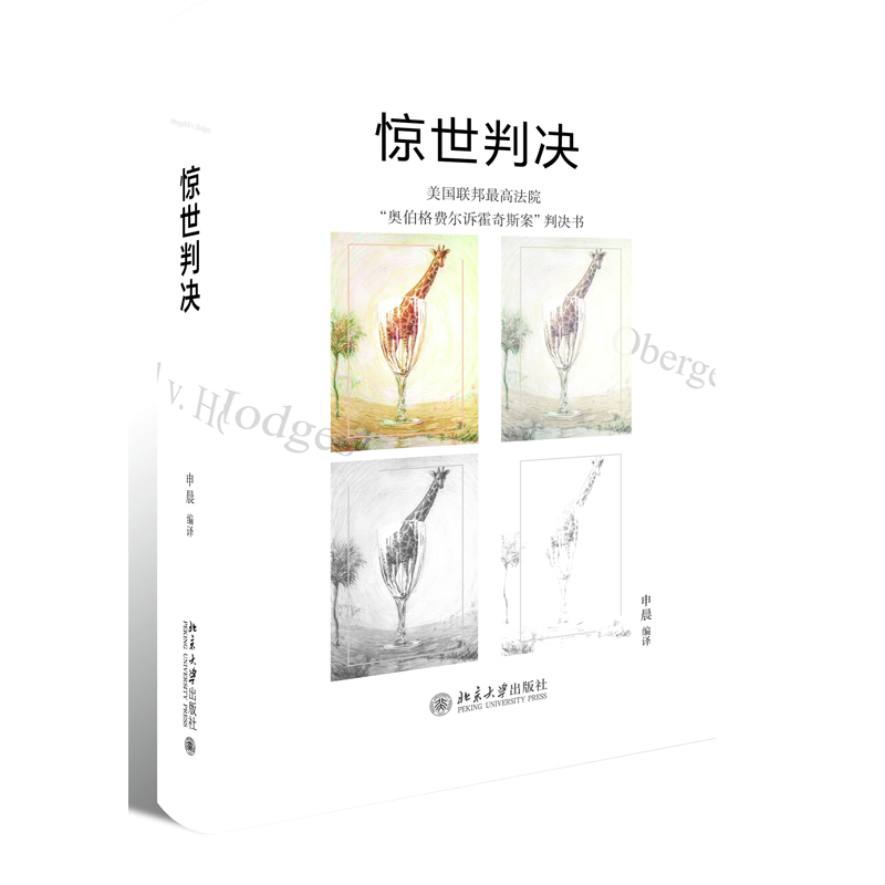 惊世判决 北京大学出版社 申晨编译 9787301291207