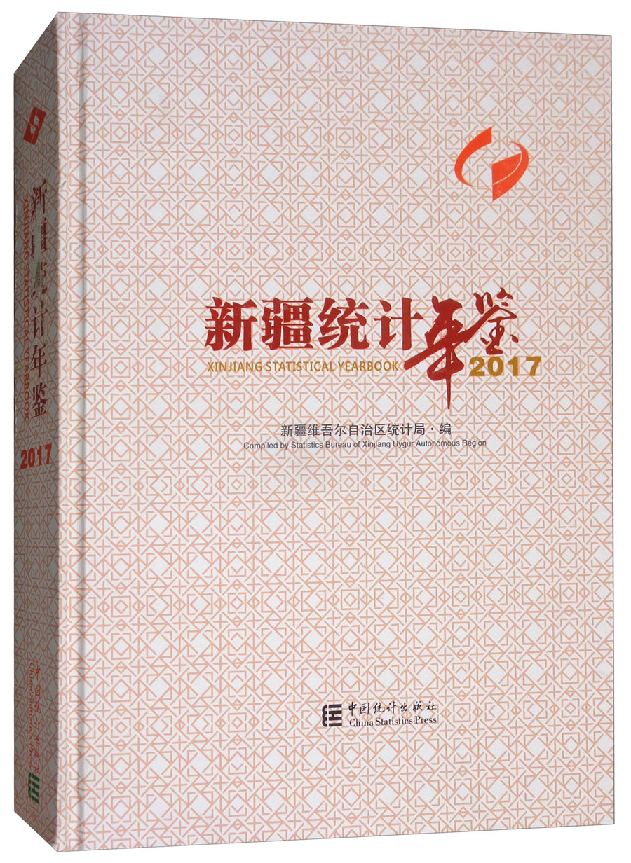 新疆统计年鉴（附光盘 2017）
