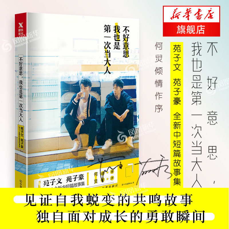 不好意思我也是第一次当大人 苑子文苑子豪新书北大双胞胎励志故事 青春文学 书籍