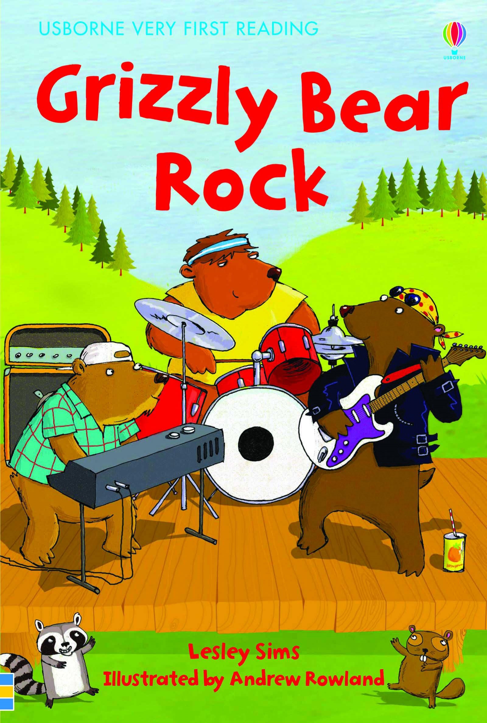 Usborne Very First Reading Book 5: Grizzly Bear Rock Usborne英文原版