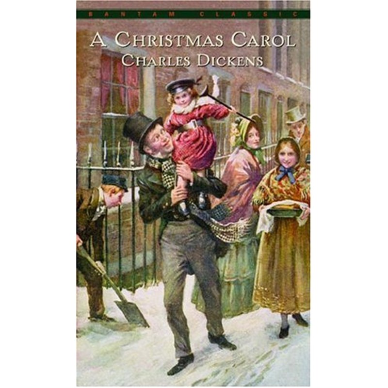 A CHRISTMAS CAROL 圣诞颂歌 英文原版书 狄更斯 名著进口图书 世界名著文学初高中大学英语阅读小说 Charle 世界名著