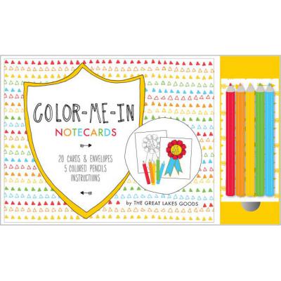 Colour-me-in Notecards