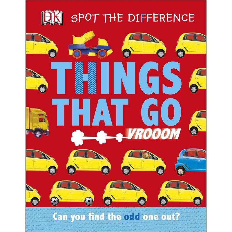 Spot the Difference Things That Go: Can ...