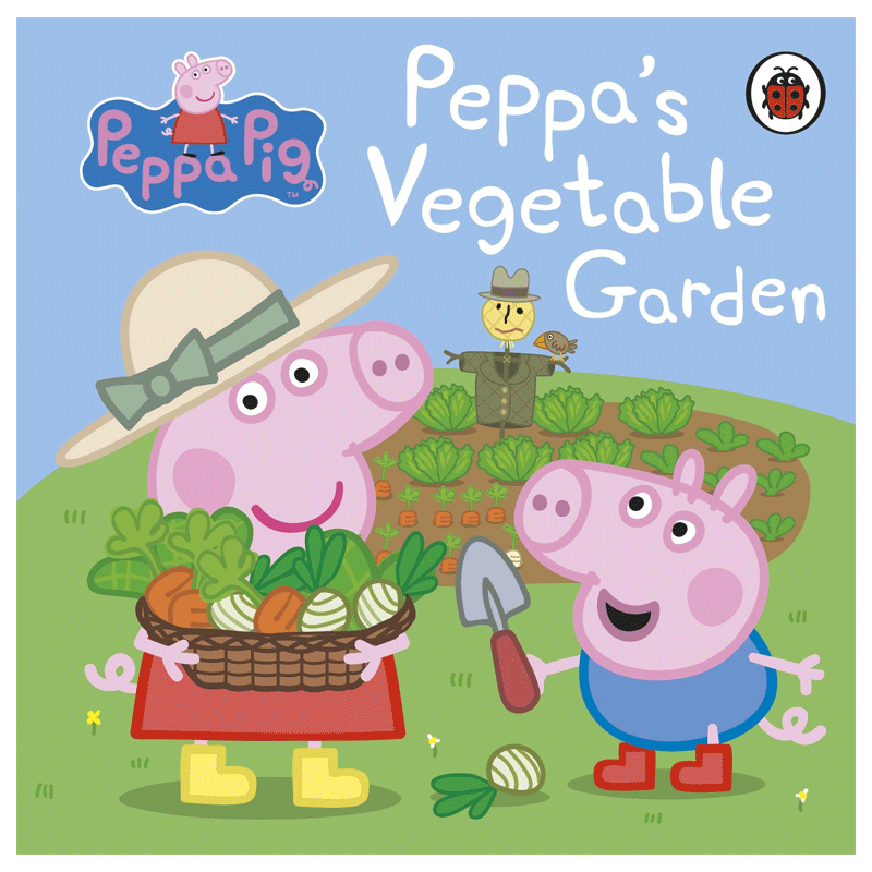 小猪佩奇Peppa’s Vegetable Garden 佩奇的蔬菜园 儿童书原版英文绘本英语善本图书