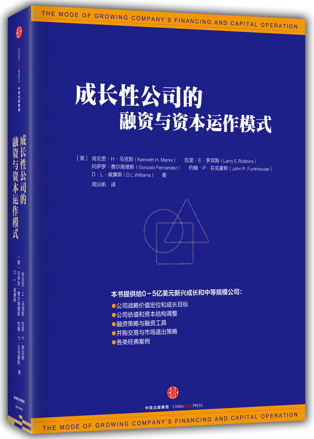 成长性公司的融资与资本运作模式 中信出版社